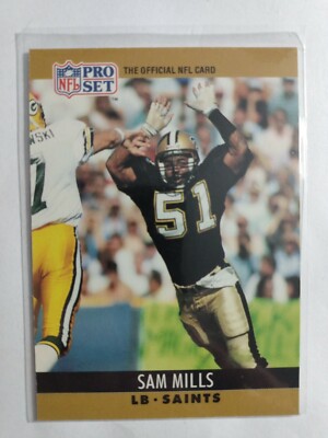1990 Pro Set 217 Sam Mills | eBay