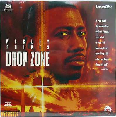 Laserdisc "Drop Zone" AC-3 THX BRAND NEW SEALED Wesley Snipes Gary ...