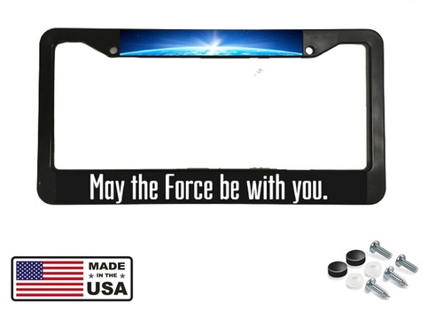 May the force be with you Star Wars Jedi Rebel Sith Car SUV License ...