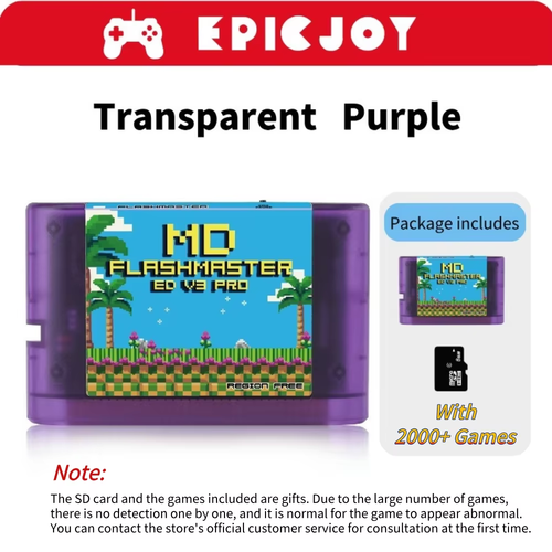 Mega Drive V3.0 Pro Card 4000-in-1 with 8GB TF Card for SEGA Genesis | eBay