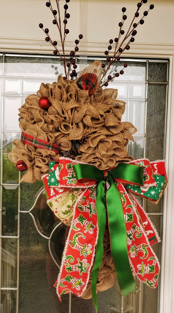 Reindeer Wreath