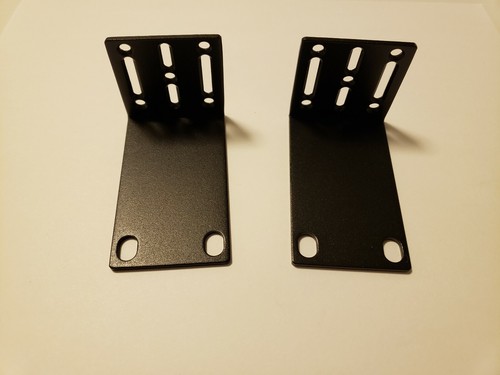 RACK MOUNT EAR BRACKETS 1U/NEW PAIR | eBay