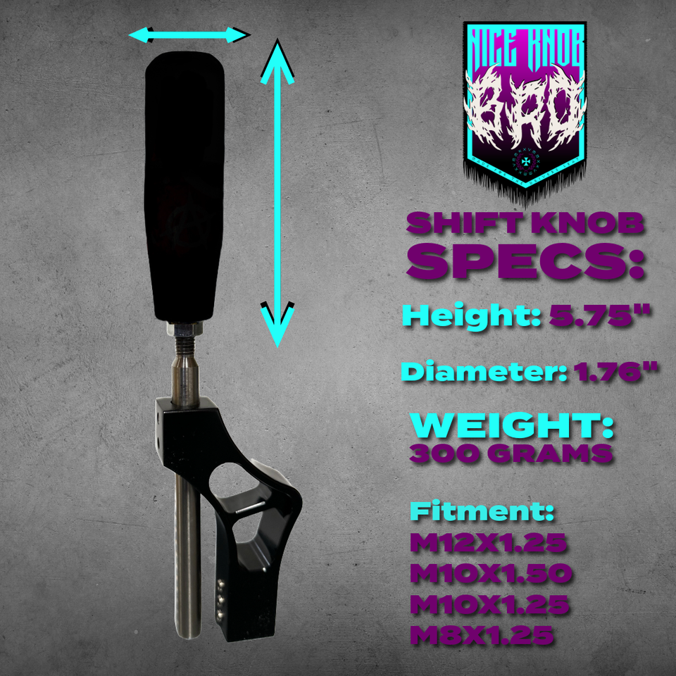 Cupid AK-47 Tattoo Roses Shift Knob - Weighted - Universal Custom ...