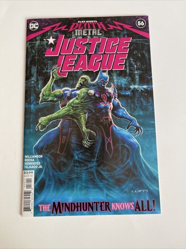Justice League #56 2020 Unread Liam Sharp Cover DC Comics Mindhunter ...