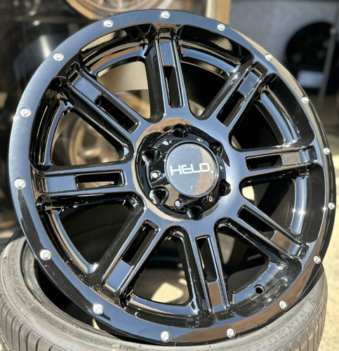 20" HELO HE900 Wheels Suit Everest Hilux Ranger BT50 Silverado- 20x9 6/ ...
