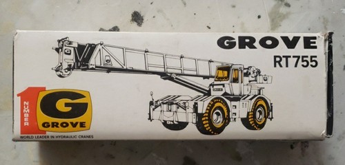 NZG Grove RT755 Mobile Crane 1:55 Scale Diecast Model 149 ZZ3561 | eBay