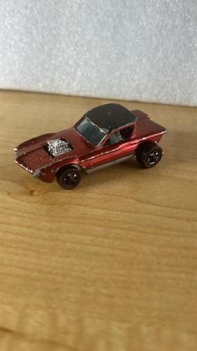 1967 Hot Wheels Redline Red Python Dark Interior Black Roof Hong Kong | eBay