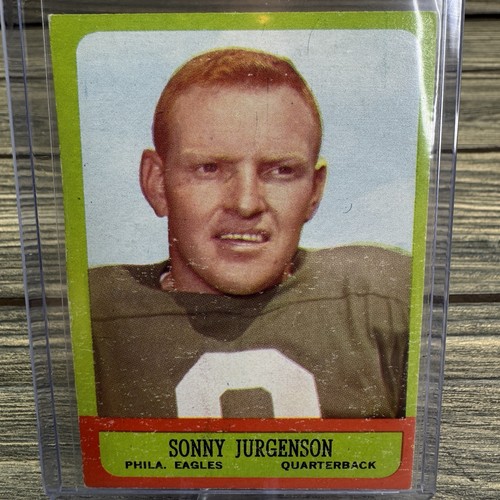 1963 Topps Sonny Jurgensen #110 Hall of Fame | eBay