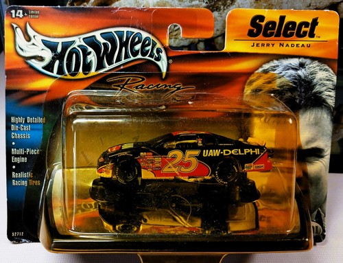 Hot Wheels Select Die Cast Car 1:64 Jerry Nadeau UAW DELPHI #25 yellow ...