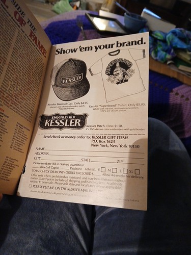 SM38 KESSLER SMOOTH AS SILK 1982 BASEBALL FANS GUIDE MLB VTG | eBay