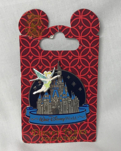Disney Tinker Bell Flying Over The Castle. New. | eBay