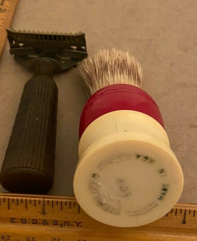 Vintage Star Razor & Ever-Ready Sterilized 100 Shaving Brush | eBay