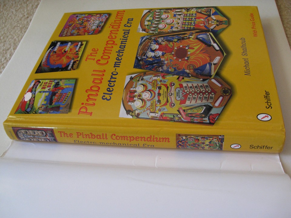 PINBALL COMPENDIUM; Electro-Mechanical Era (2008) US HC 1st DJ ...