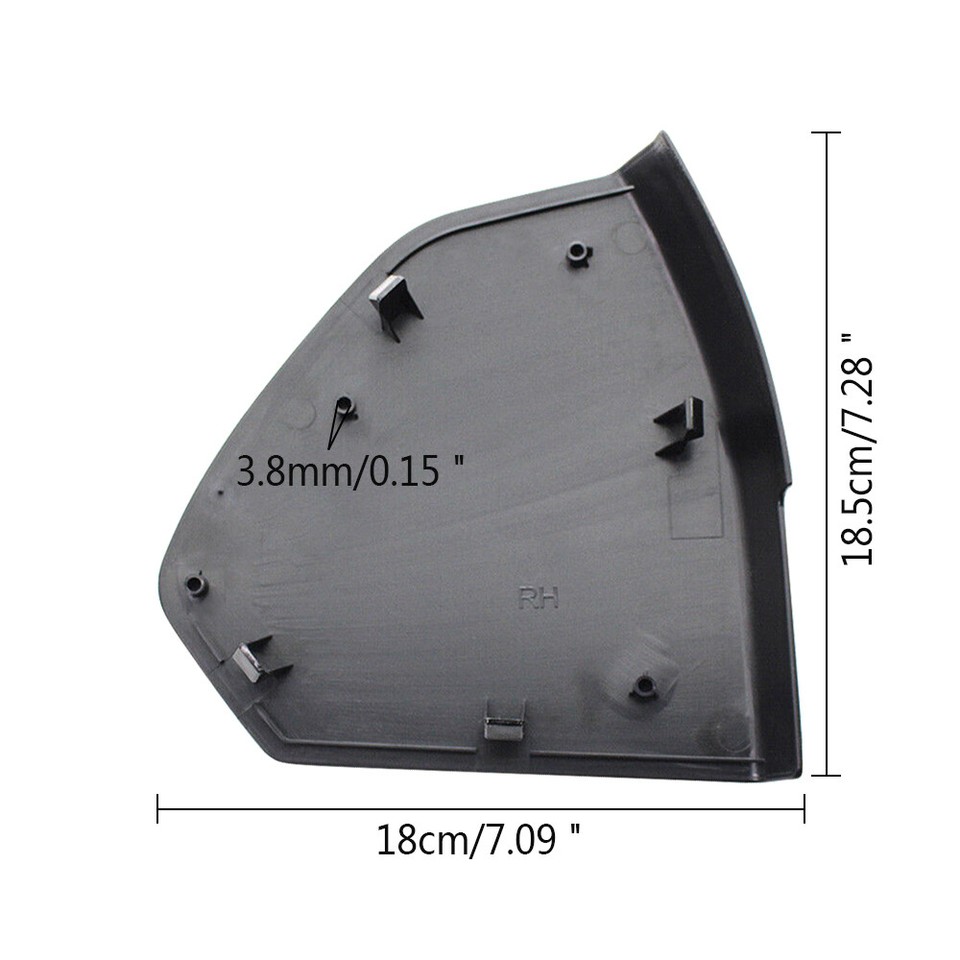 Interior Door Cover Panel Trim Black For Mercedes W211 E-Class Front ...