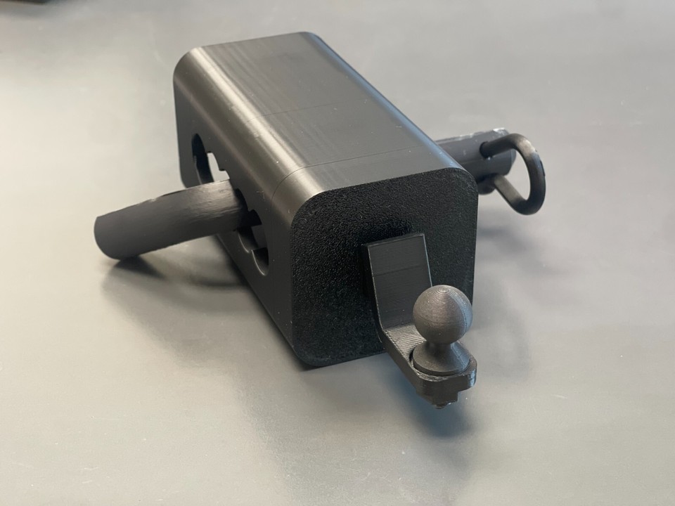 Tiny Trailer Hitch | Novelty Mini Hitch and Ball | Fits all receivers ...