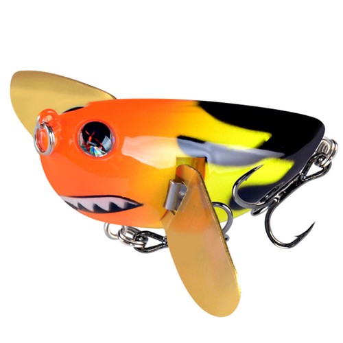 6cm 12.7g Insect Cicada Fishing Lure Metal Blade Wings Crankbait ...