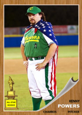Kenny Powers Baseball Card