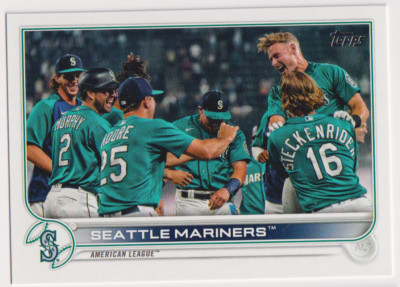 2022 Topps #489 Seattle Mariners Team Card | eBay