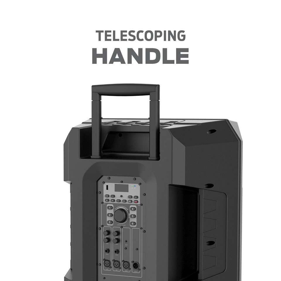 Monster X6 All-in-One PA Bluetooth Speaker System | 600 W | Black ...