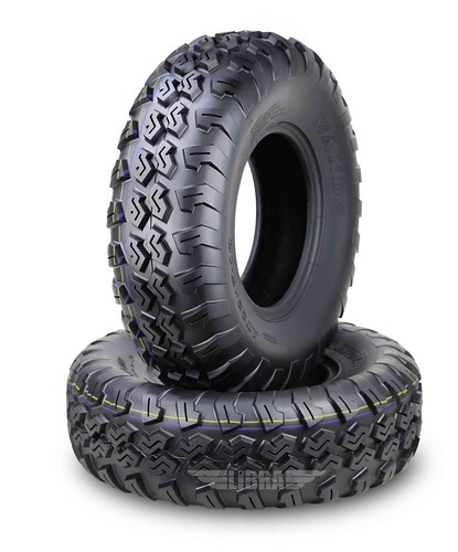 (2) 22x7-10 22x7x10 ATV front tires set Honda TRX 250EX 300EX 400EX ...