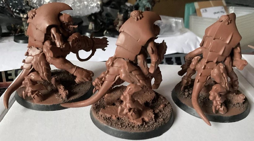 Warhammer 40K - Tyranids - 3x Hive Guard (R6) Exc | eBay