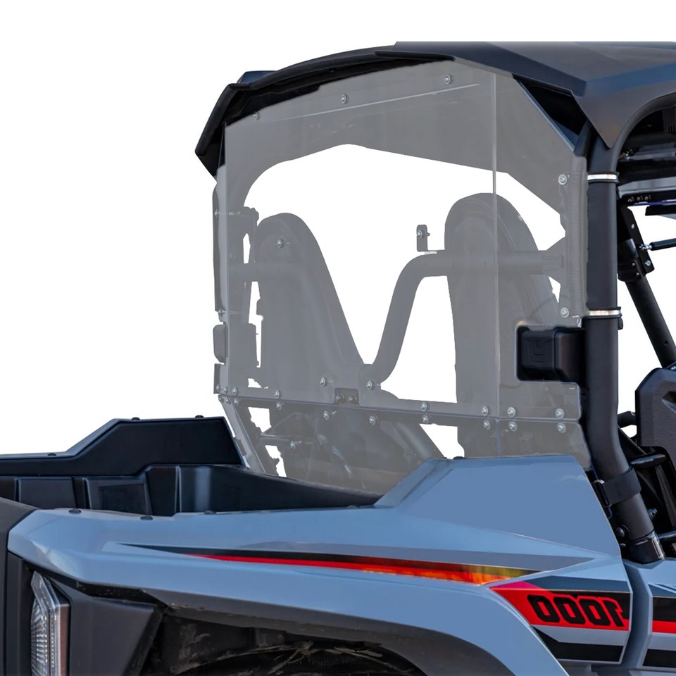 Heavy Duty Rear Windshield Clear Window for Yamaha Wolverine RMAX 2 ...