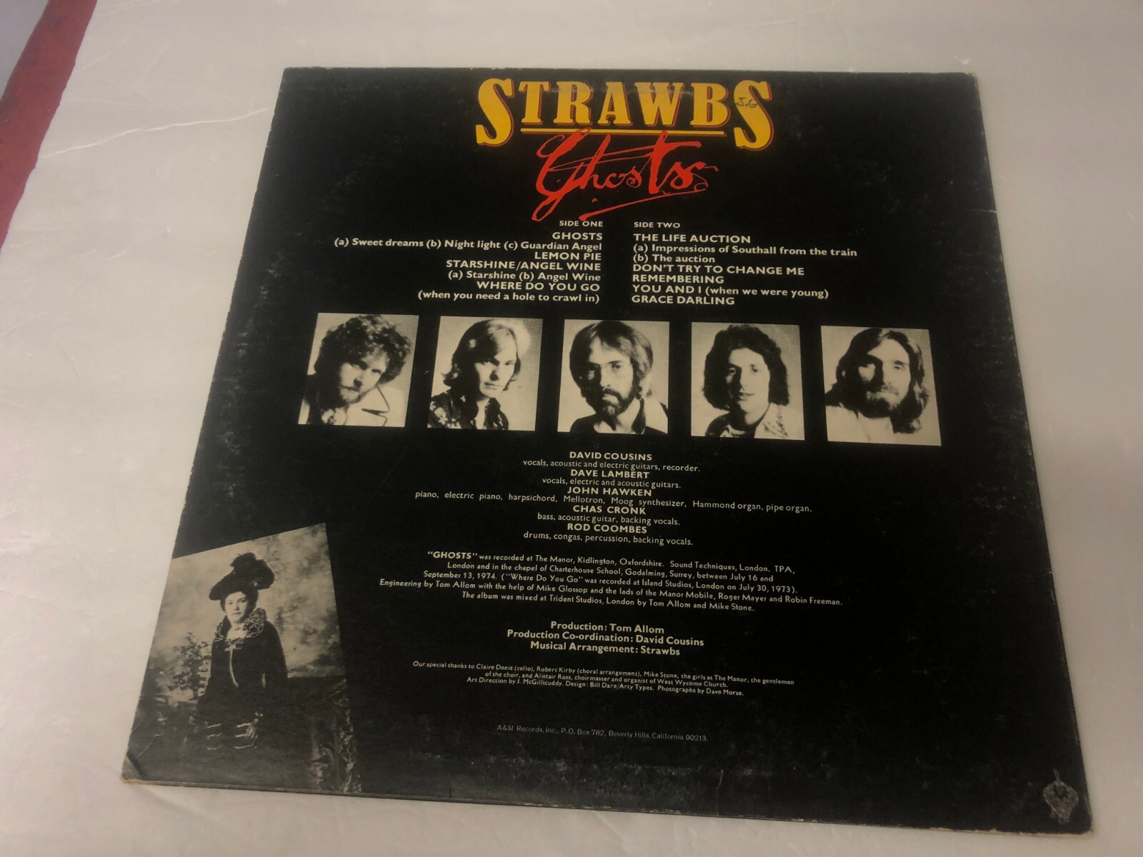 Strawbs-Ghosts-1975 A&M records SP4506 Vintage Classic collectible ...