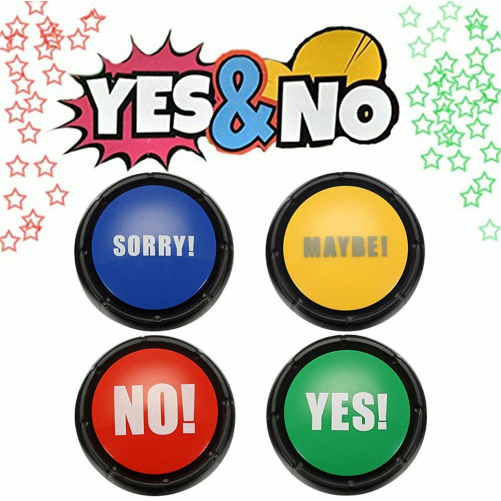 Yes Button No Button