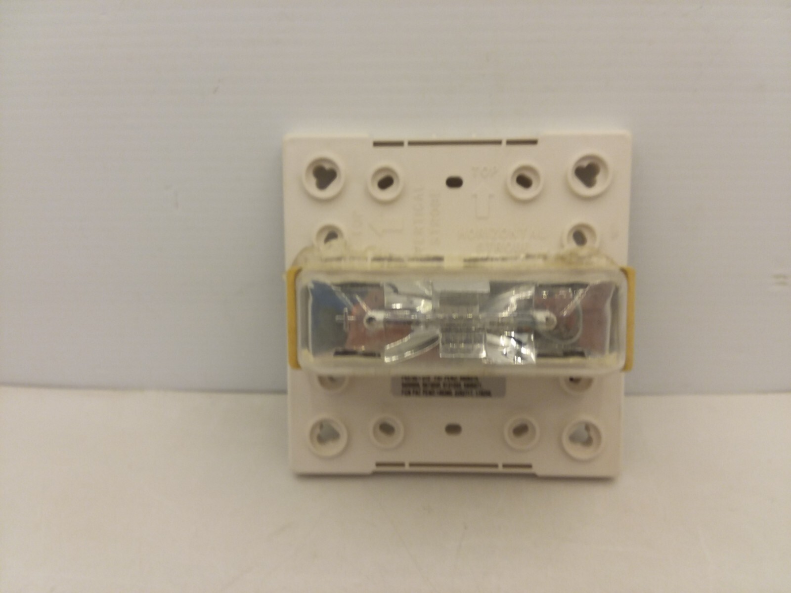 WHEELOCK RSS-24MCW FIRE ALARM STROBE LIGHT WALL MOUNT 16-33VDC | eBay