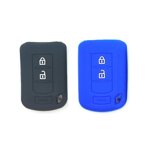 3 Button Remote Key Fob Silicone Case Cover For Mitsubishi Outlander ...
