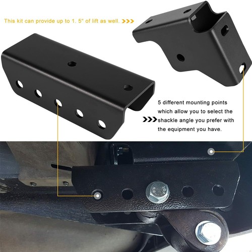 1.5" Rear Shackle Relocation Kit For 1984-2001 Jeep Cherokee XJ 2WD/4WD ...