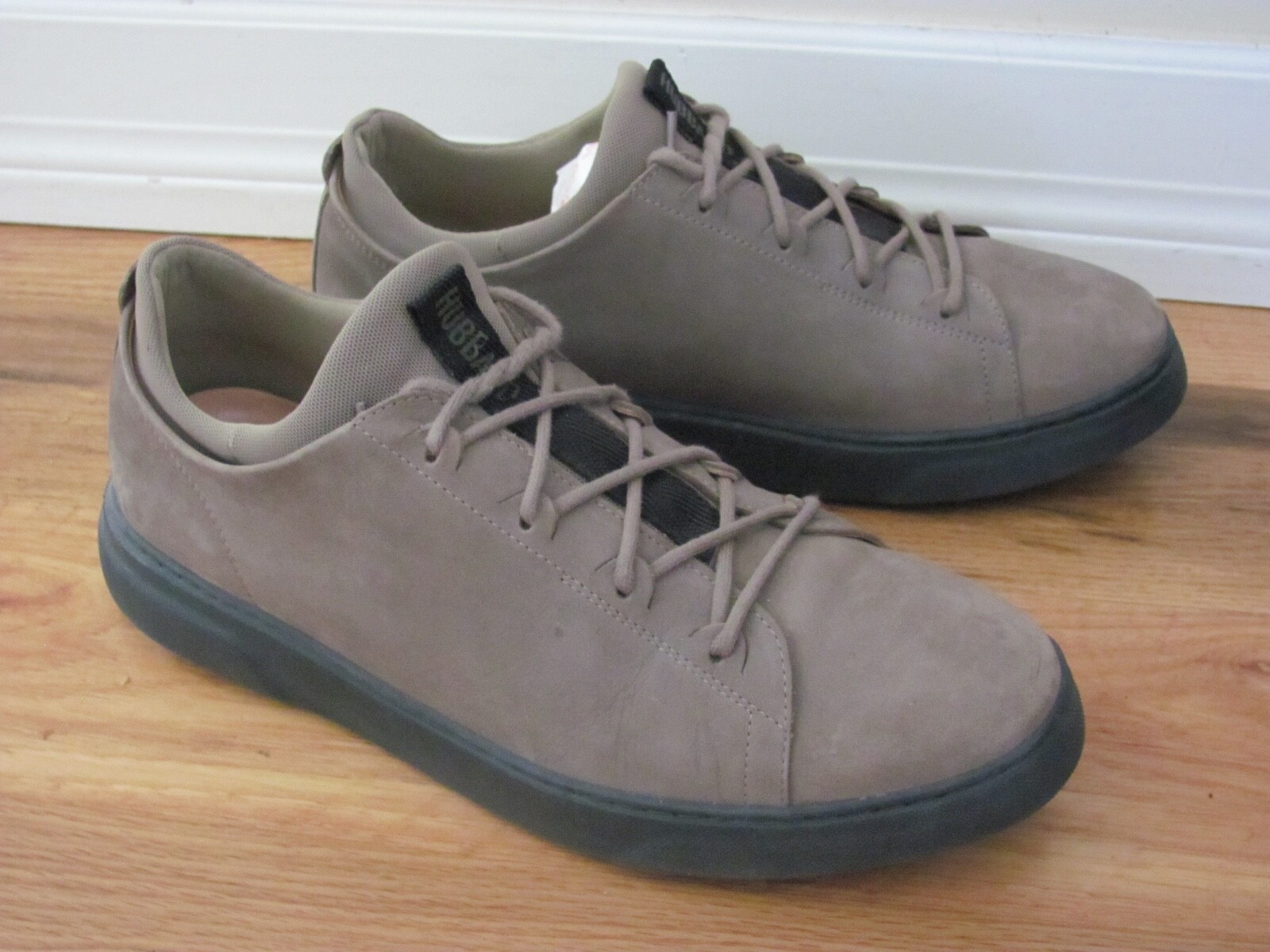 Samuel Hubbard Flight M1600-079W Gray Nubuck Lace Up Casual Sneaker Men ...