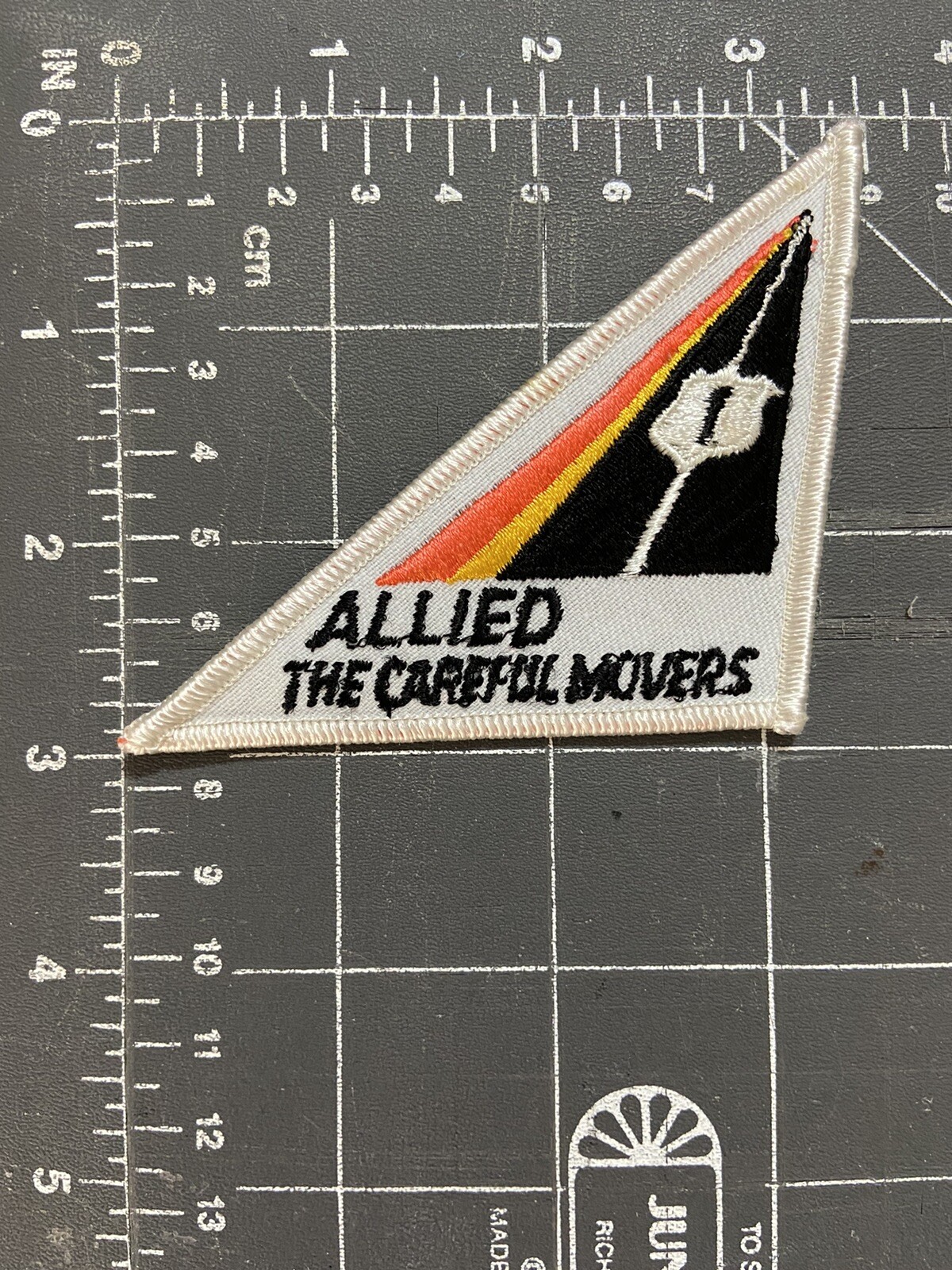 Vintage Allied The Careful Movers Patch Route 1 Van Lines Moving ...