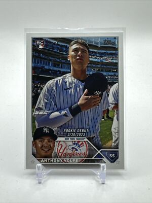 Anthony Volpe 2023 Topps Update Rookie Debut Rookie Card RC US-77 ...