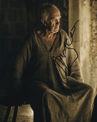 JONATHAN PRYCE signed Autogramm 20x25cm GAME OF THRONES in Person ...