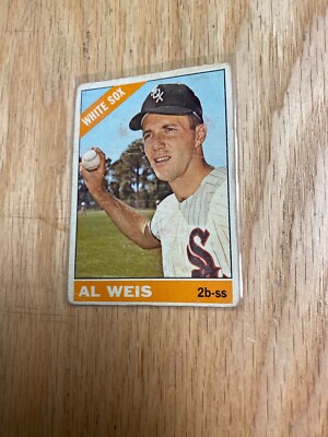 1966 Topps Baseball Al Weis Chicago White Sox Card #66 | eBay