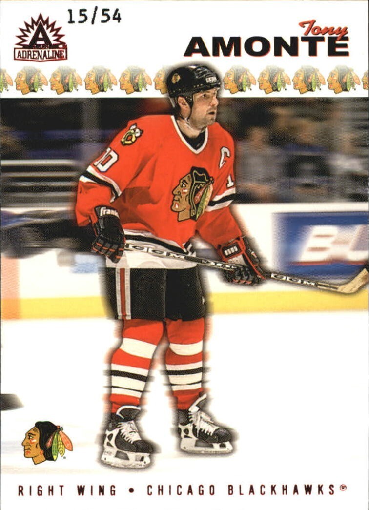 2001-02 Pacific Adrenaline - Tony Amonte #38 Red /54 for sale online | eBay