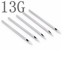 NEW Body Piercing Needles 6G 8G 10G 12G 14G 15G 16G 18G 20G Ear ...