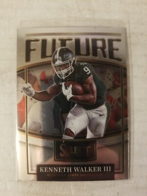 2022 Panini Select Draft Picks Football Kenneth Walker III Future #F-KW ...