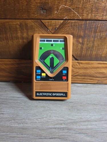 Vintage 1978 MATTEL ELECTRONICS BASEBALL Handheld - Tested and Works | eBay