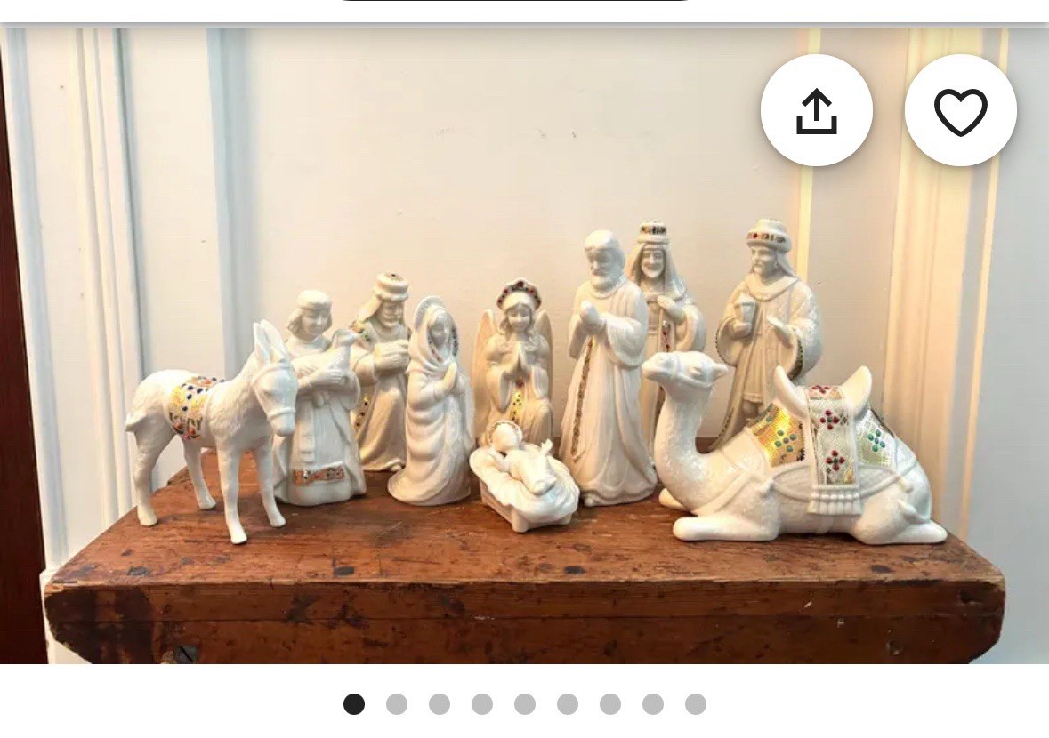 Lennox China Jewels Nativity Set | eBay