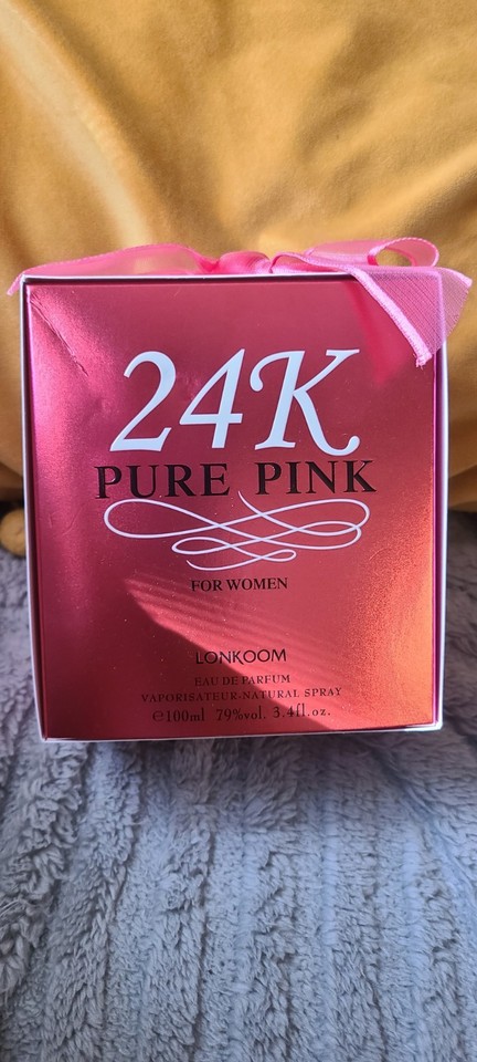 Lonkoom 24K Pure Pink Perfume for Women 3.4 Oz | eBay
