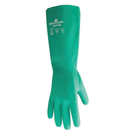 SHOWA 747-10 Chemical Resistant Glove 22 mil Sz 10 PR for sale online ...