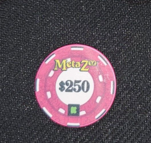 MetaZoo $250 Mothman Kickstarter Chipco Poker Chip | eBay