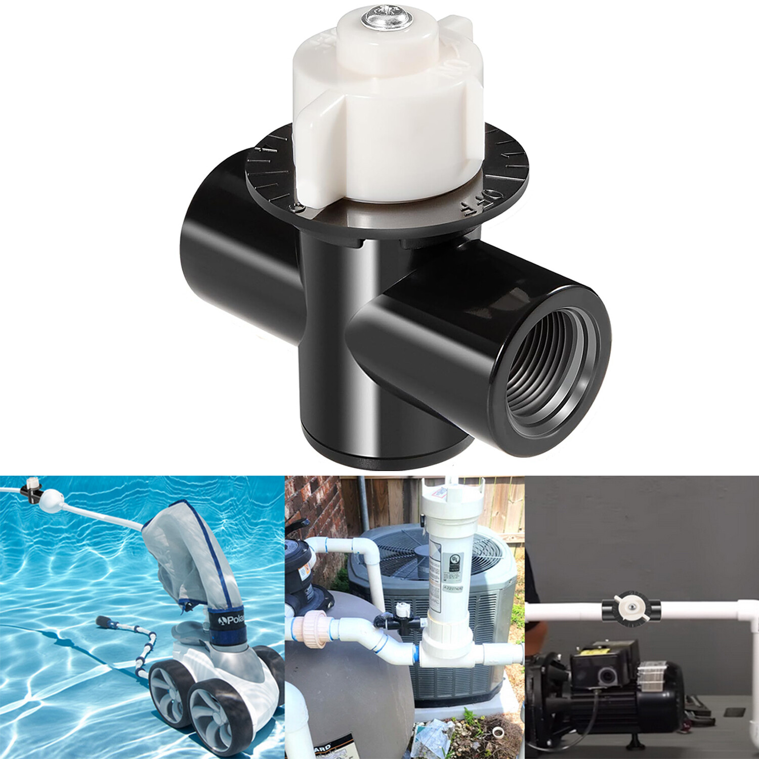 1/2" FPT Chlorine Control Valve R172086 for Pentair Rainbow 320, 322 ...