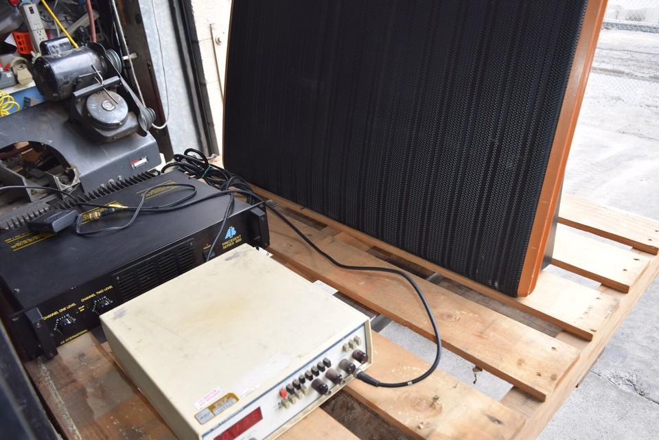 Vintage Qty~2 Quad ESL 57 Electrostatic Loud Speakers Speaker ...