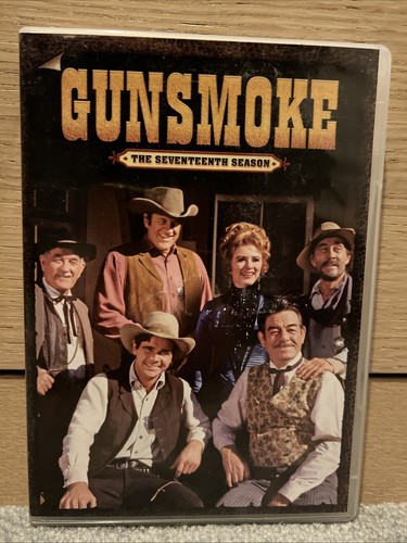 GUNSMOKE TV SERIES COMPLETE SEVENTEENTH SEASON 17 DVD 32429330000 | eBay