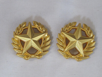 China People's Armed Police Force officer uniform Collar Badge.Type 07s ...
