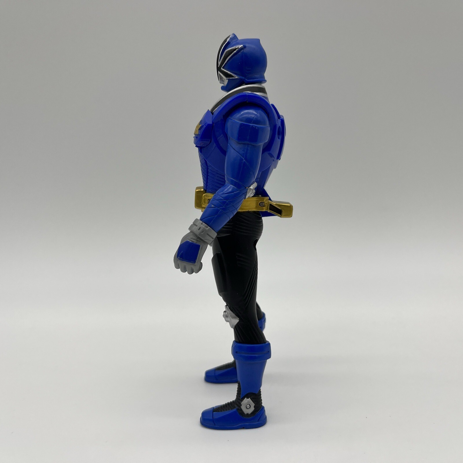 Bandai 2010 Power Ranger Super Samurai Blue Head Flip Ranger Action ...