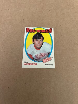1971-72 Topps Tom Webster #78 Red Wings NM (oc) pack-fresh gloss | eBay